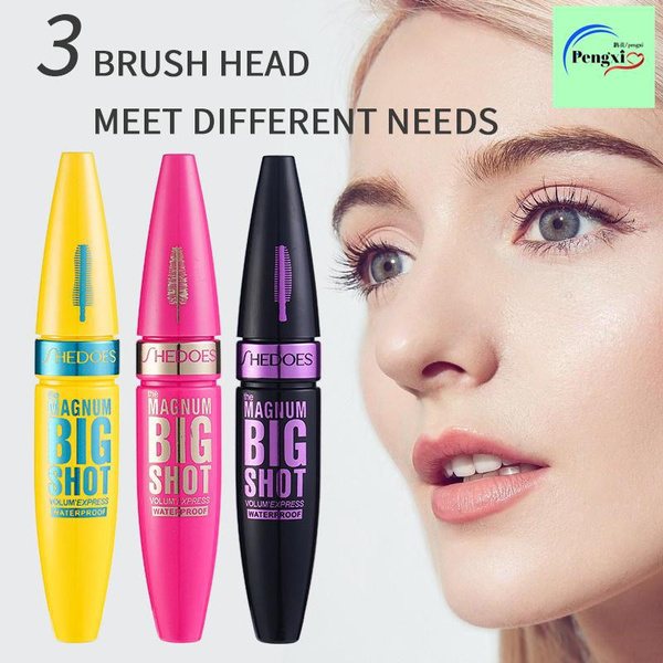Cross-border explosions mascara three kinds of brush head thick and ... Cross-border explosions mascara three kinds of brush head thick and ...