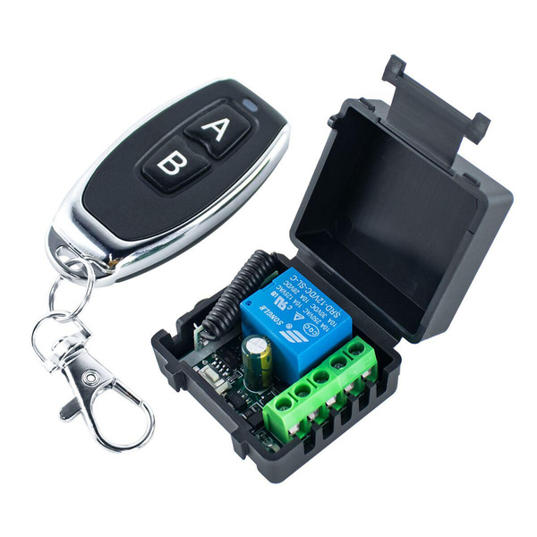433Mhz Universal Wireless Remote Control Switch DC 12V 1CH RF Relay ...