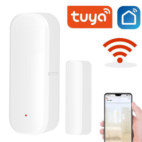 Tuya Smart Door Sensor Wifi Window Contact Open Close Detector Door