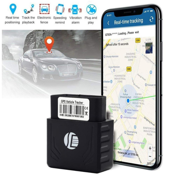 Professional TK306 Car Vehicle OBD 2G GPS Real Time Anti-theft Locator ...