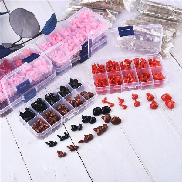 125pcs/Lot 8-17mm Safety Nose Eyes Triangle Nose For Dolls Toys Crochet ...