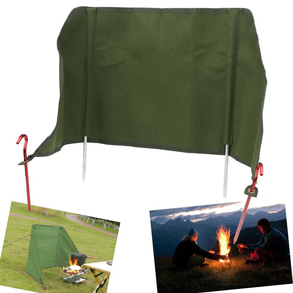 Outdoor Stove Windscreen Portable Camping Fire Windshield For Picnic ...