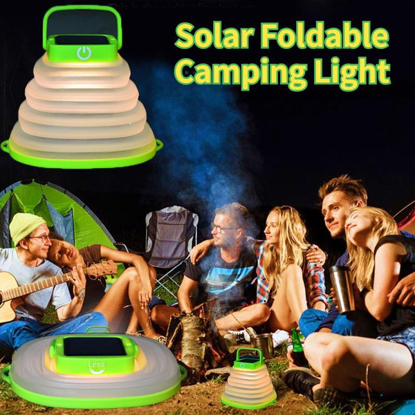 New Solar Folding Light Outdoor Adventure Lighting Camping Portable ...