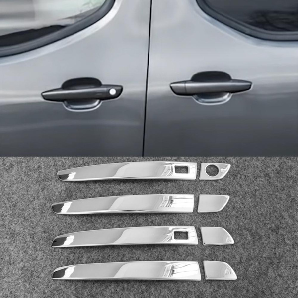 Exterior Door Handle Trim Cover Stickers For Toyota ProAce City 2019 ...