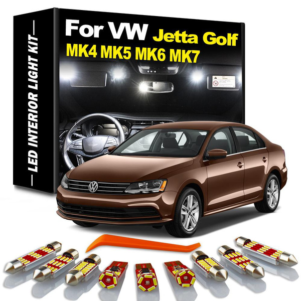 NIMOTOR Canbus Indoor Lighting Kit For Volkswagen VW Jetta Golf 4 5 6 7 ...