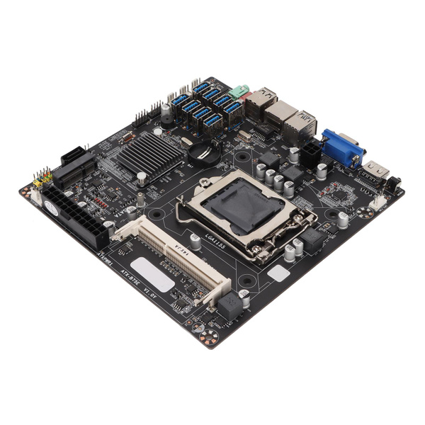 Wifi Motherboard ATX B75E Mainboard DDR3 USB3.0 To PCIE 1X 8 LAN Card ...