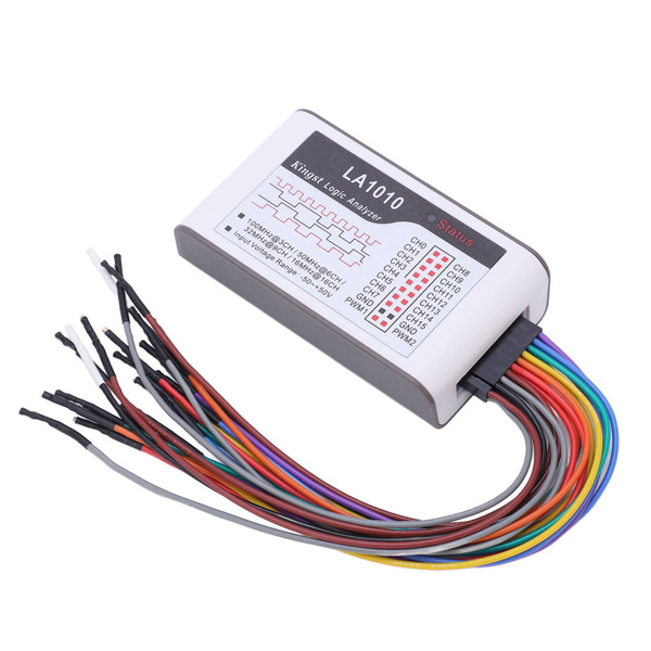 Logic Analyzer 100M Sampling Rate 16 Channel Analyzer ‑50‑50V Input ...