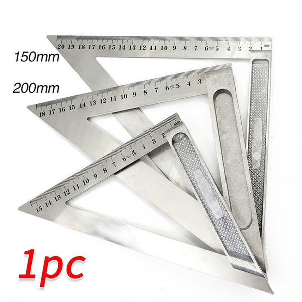 Aluminum Speed Square Protractor Rafter Triangle Ruler Square Speed ...