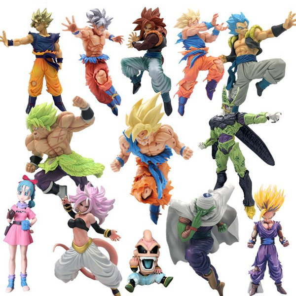 Model toy Dragon Ball Z Figure Gohan Animation Super Saiya Chocolate ...