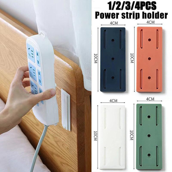 Self-adhesive Wall Hook Socket Storage Holder Socket Organizer Fixer ...