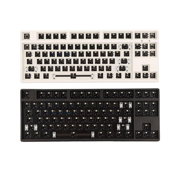87 Key RGB Mechanical Keyboard DIY Kit Custom Mechanical Gaming ...