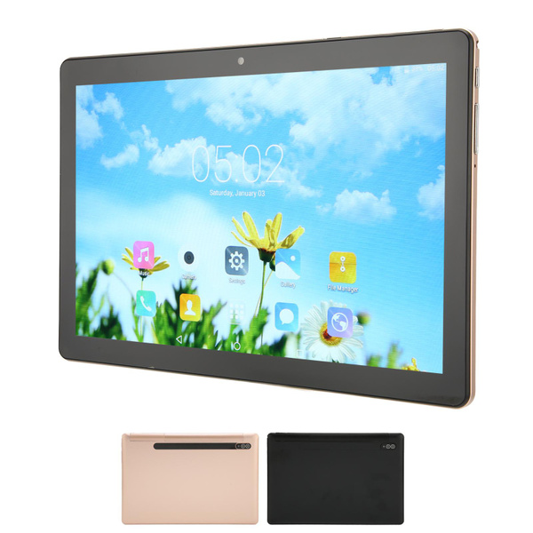 Office Tablet, Tablet PC 6GB RAM 128GB ROM AU Plug 100‑240V for Music ...