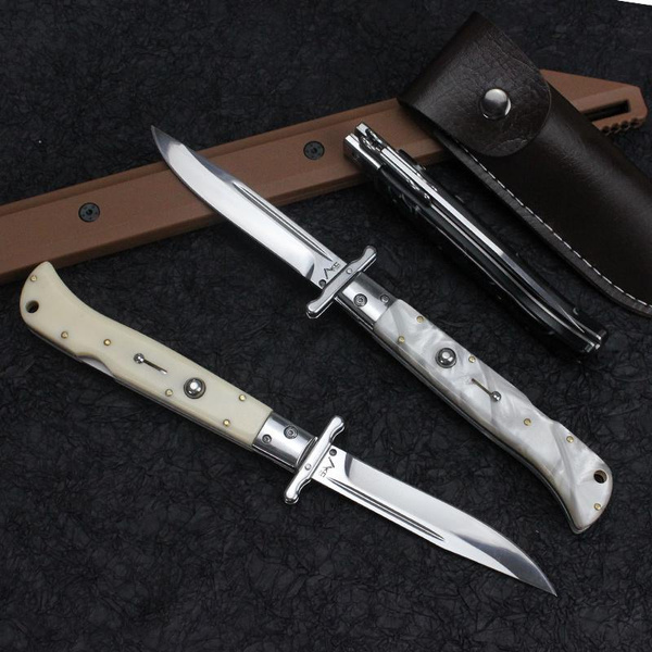 2023 Italian Style NKVD Automatic Knife 11/// AKC Spring Assisted ...