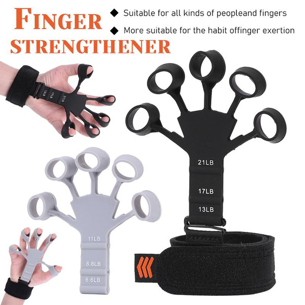 Finger Gripper Finger Exerciser Guitar Finger Exerciser 6 Resistant ...