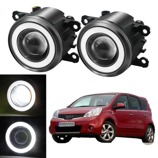2 X 30W Angel Eye LED COB Fog Light DRL For Nissan Note E11 MPV 2010 ...