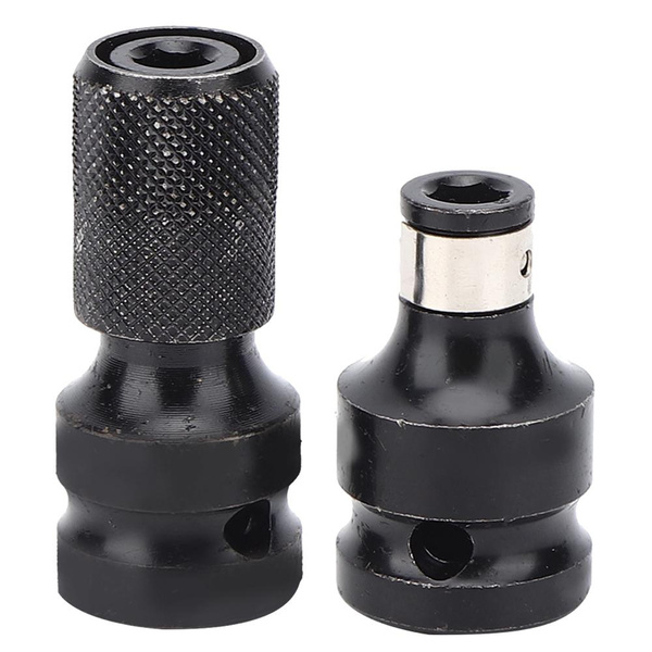 Socket Adapter Socket Adapter Chuck Adapter 1/2 1/4 Inch Wrench Hex ...