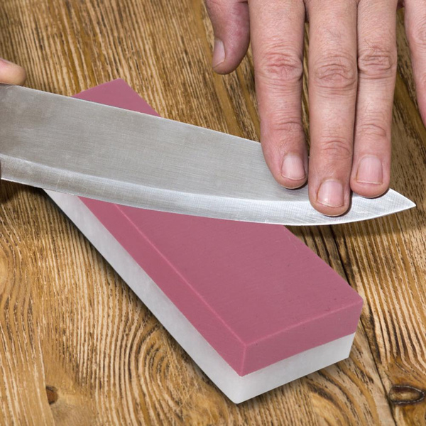 Natural White Corundum Knife Sharpener Oilstone Polish Whetstone 3000 ...
