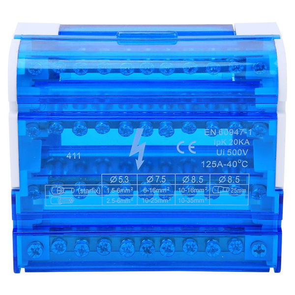 Terminal Distribution Box 4-Level Junction Box 411 Wiring Terminal ...