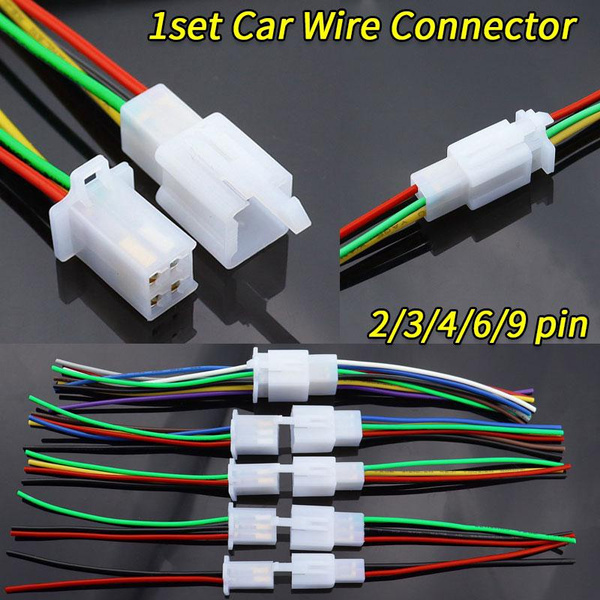 1set 2.8mm 2/3/4/6/9 Pin Automotive Quick Connection Electrical Wire ...