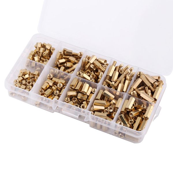 M3 Standoff Screw Nut Kit, Waterproof Hex Motherboard Standoffs, for ...