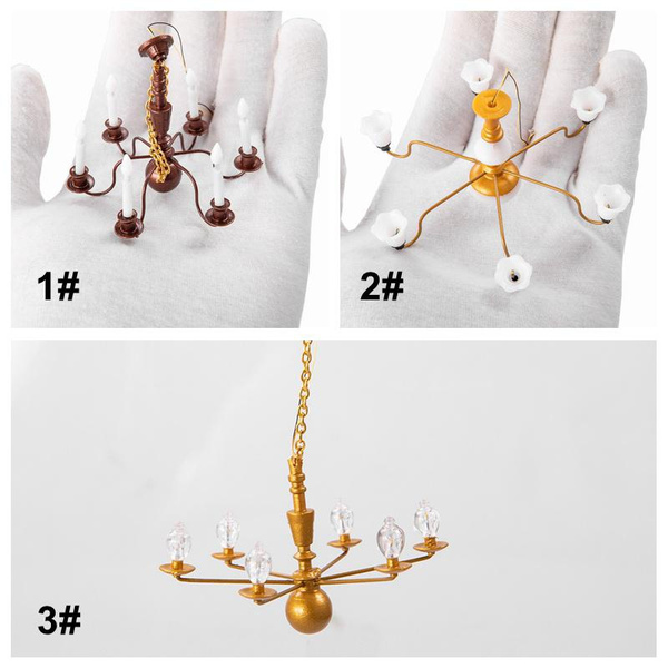 1:87 Scale 3V Model Light Gift Dollhouse Furniture Vintage Miniature ...