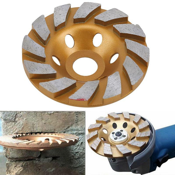 100mm/4inch 8 Holes HGS Segment Grinding Wheel Diamond Grind Cup Disc ...