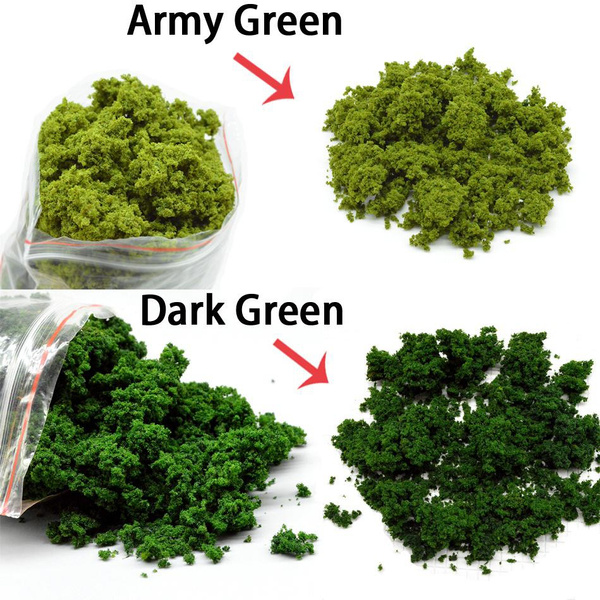 50g Diorama Simulation Sponge Tree Powder Model DIY Scene Sand Table ...