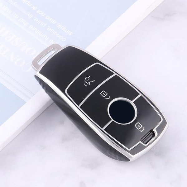 Car Key Case Cover For Mercedes Benz A C E S G Class GLC CLE CLA GLB ...