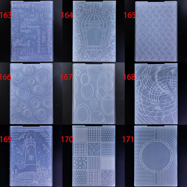 Love Birdcage Flowers Circle Embossing Folder For Scrapbook DIY Album ...