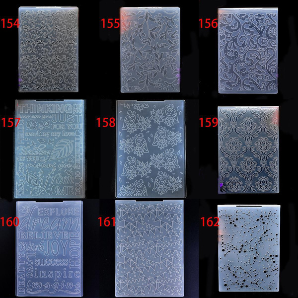 Leaves Bird Flowers Embossing Folder For Scrapbook DIY Album Card Tool ...