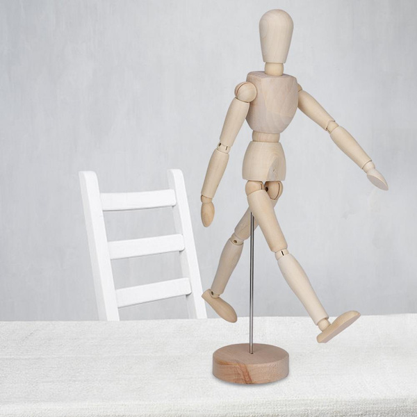 Wood Artist, Wood Artist Drawing Manikin Articulated Mannequin With ...