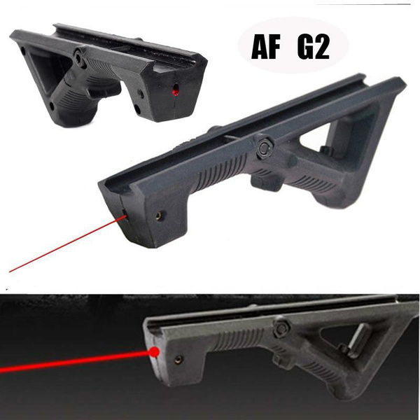 Adjustable Tactical Grip Laser Style AFG-2 PTS Angled Foregrip Hand ...
