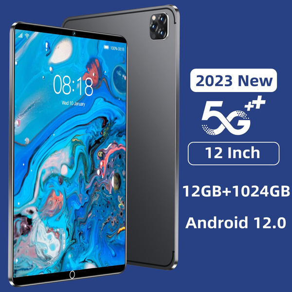 2023 Newest WiFi Tablet PC Ten Core 5G 4G Network Android 12.0 RAM 12GB ...