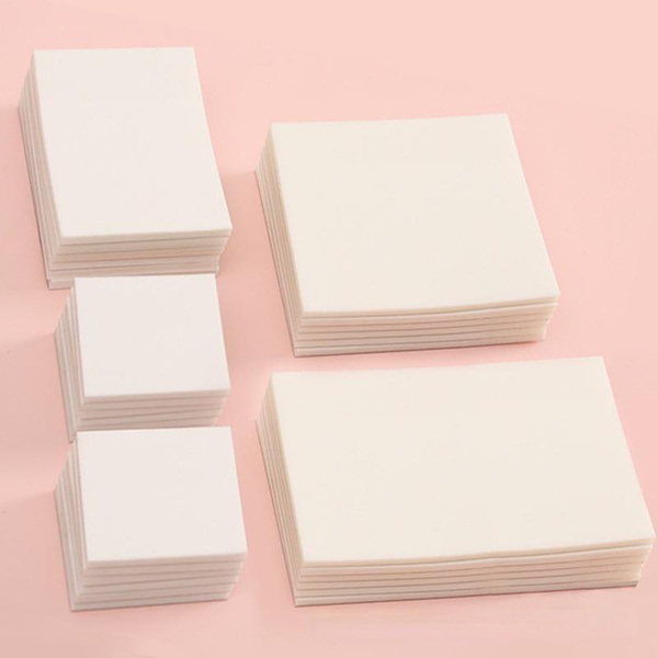 Transparent Sticky Notes Pad Waterproof Self-Adhesive Clear Memo ...