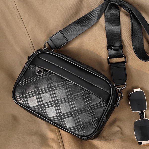 Classic Men's Messenger Bag Business Leisure Shoulder Bag Fashion ...