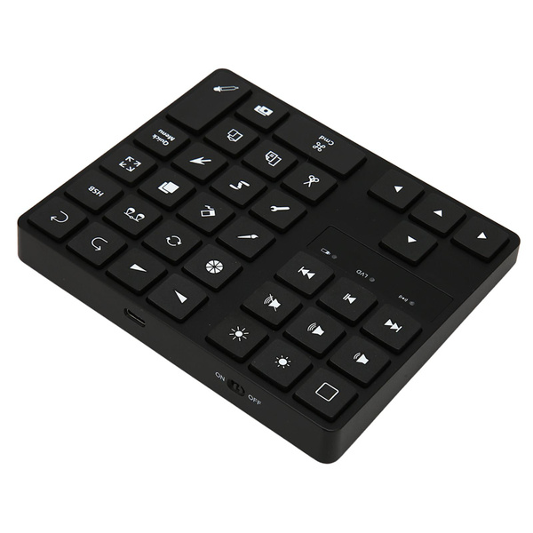 Mini Drawing Keyboard 35 Keys One Handed Ergonomic Drawing Shortcut ...