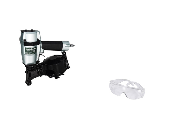 Metabo HPT NV45AB2M 1.75" Wire Weld Collated Coil Pneumatic Roofing ...