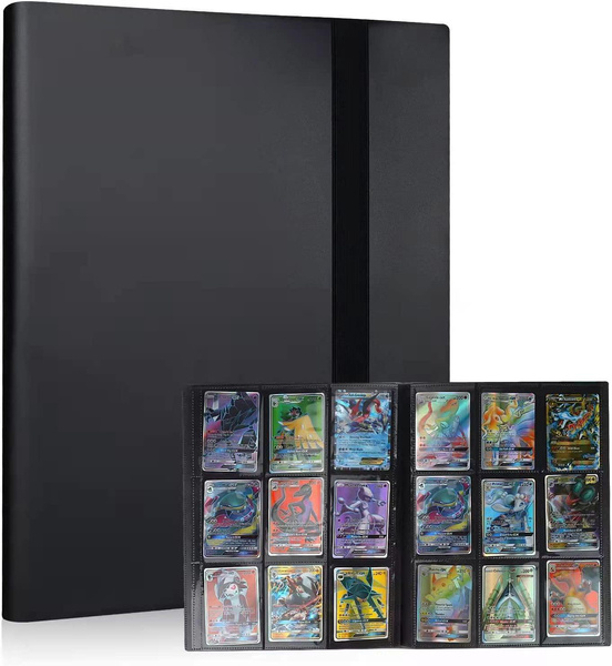 Trading Card Binder, 9 Pocket Card Album Folder, Card Collector Album ...