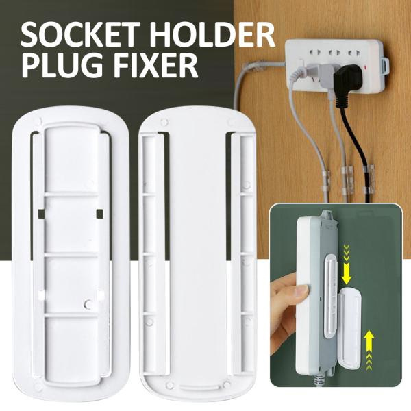 Fashion Wall-Mount Self Adhesive Power Strip Holder Fixator Socket ...