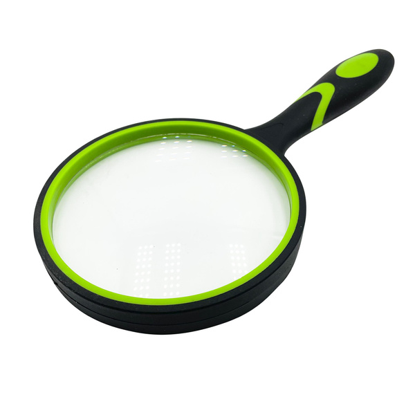 Large Magnifying Glass 6X Handheld Reading Magnifier for Seniors & Kids ...