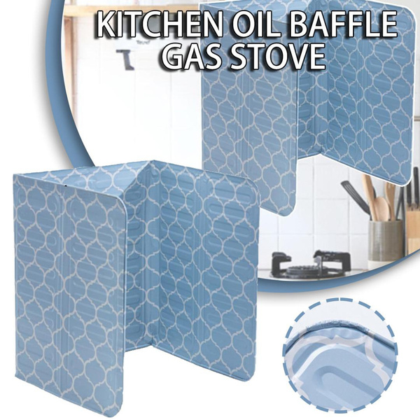 Kitchen oil baffles Oil Splash Guard Oil Splatter Screen Board Aluminum ...