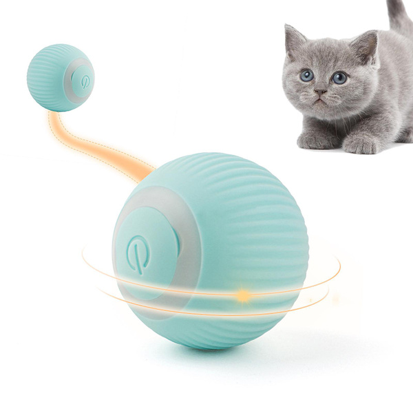 Smart Cat Toy, Gravity Smart Roller Cat Ball, Cat Toys for Indoor Toys ...