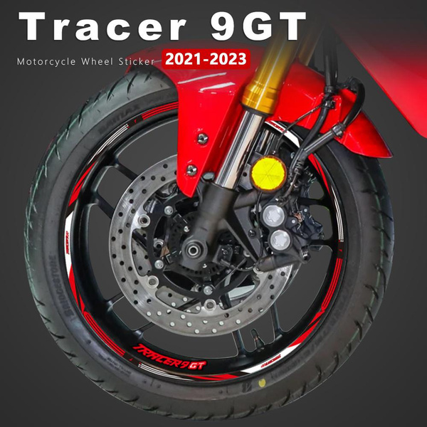 Motorcycle Wheel Sticker Waterproof Rim Stripe Tracer 9 GT 2022 for ...