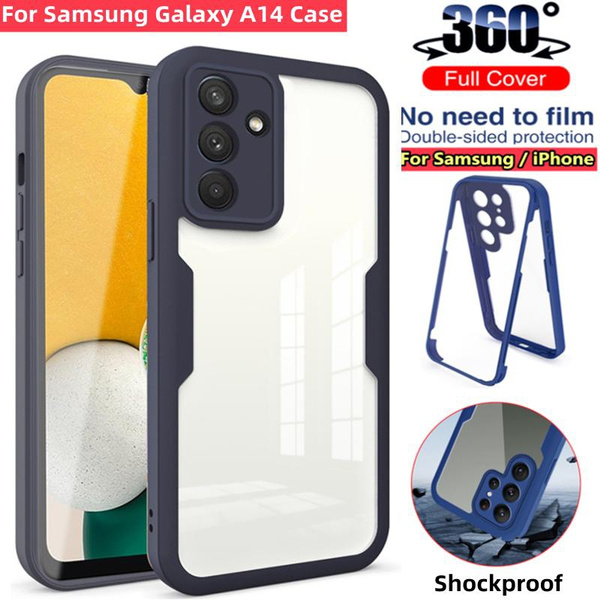 TPU Clear 360° Full Double-sided Anti-fall Phone Case,For Samsung ...