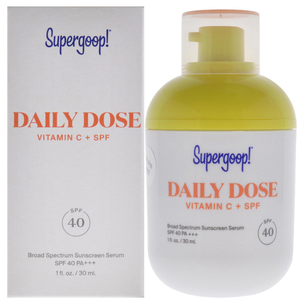 Daily Dose Vitamin C Plus SPF 40 Serum by Supergoop for Women - 1 oz ...