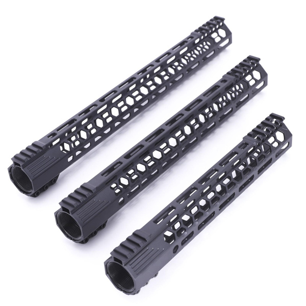 New Clamp Style Low profile Black 12 15 17 inch .308/7.62 LR_308 DPMS M ...