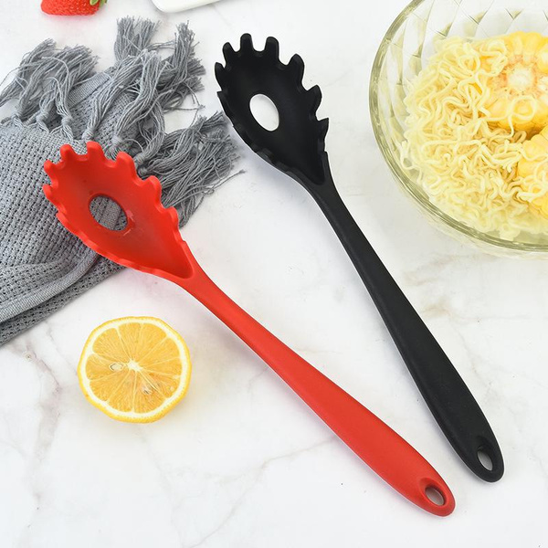 One-piece Silicone Powder Claw Pasta Spoon Kitchen Noodling Tool ...
