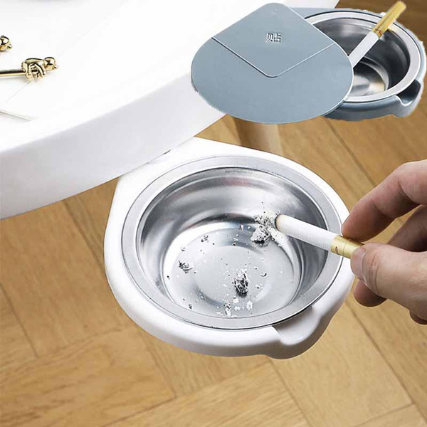 Creative Traceless Hanging Type Rotary Ashtray Office Living Room ...