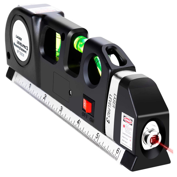 Laser Level Line Tool,High Precise Angle Ruler 8ft Measurment Tape ...