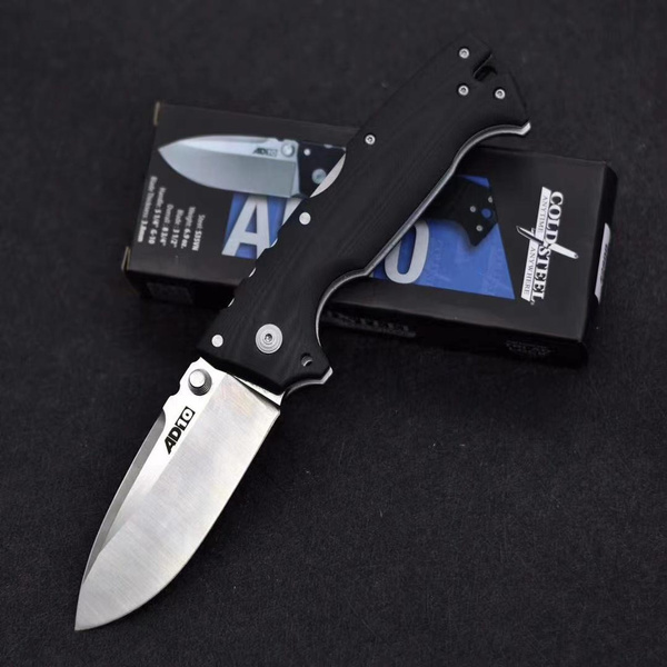 Cold Steel AD-10 Back Lock Tactical Folding Knife S35VN Steel Blade ...